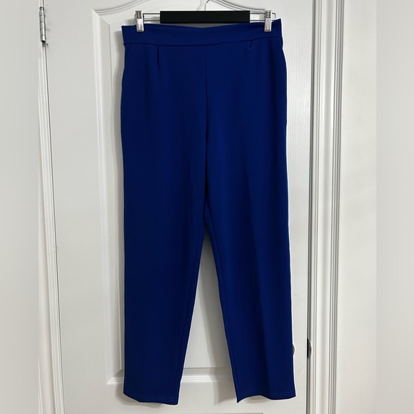 SHEIN | Pants & Jumpsuits | Shein Royal Blue Straight Leg Pants | Poshmark